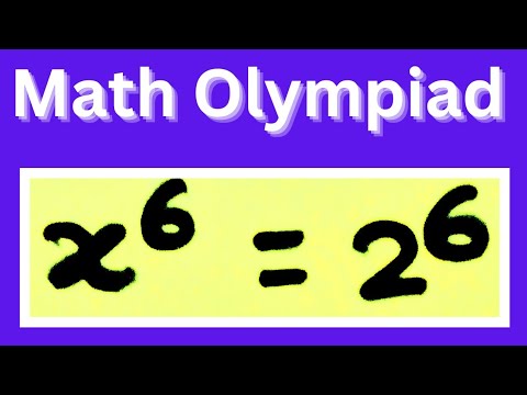 German Math Olympiad Exponential Equation | Math Olympiad Question # ...