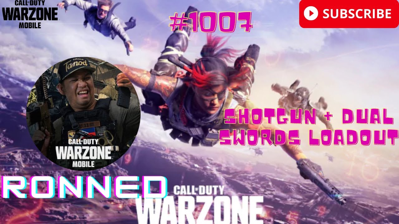 Ronned | Call of Duty: Warzone Mobile. | Shotgun + dual swords loadout ...