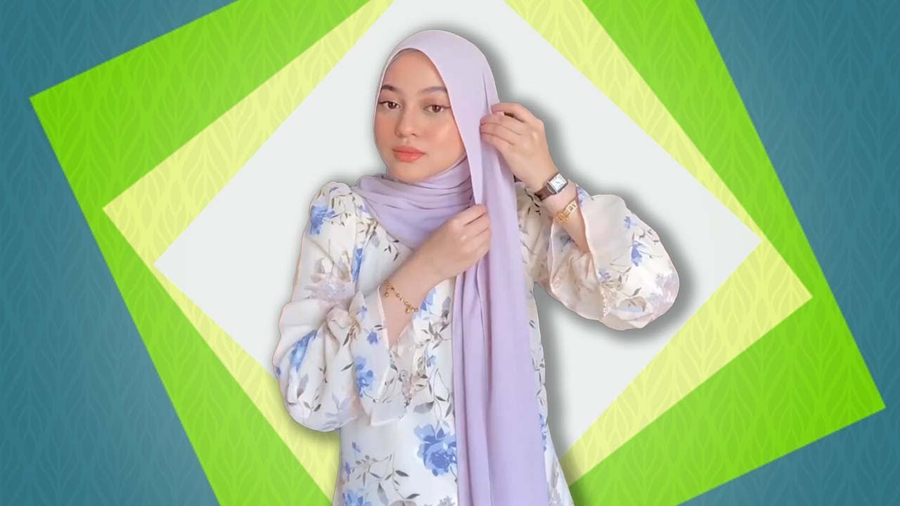 HIJAB TUTORIAL FOR WEDDING PARTY | TUTORIAL HIJAB PASHMINA MUDAH UNTUK ...