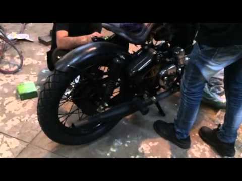 Rajputana customs bullet modified sound - YouTube