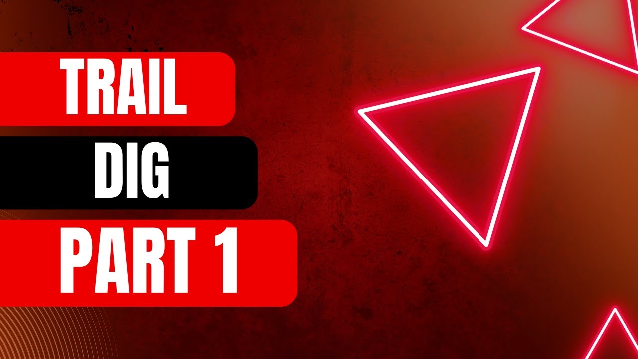 MTB trail dig day part 1 - YouTube