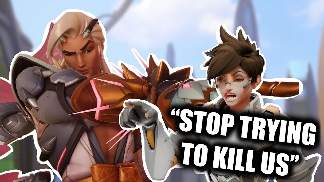 Pulling your team to "SAFETY"... - Overwatch 2 Goofy Moments - YouTube