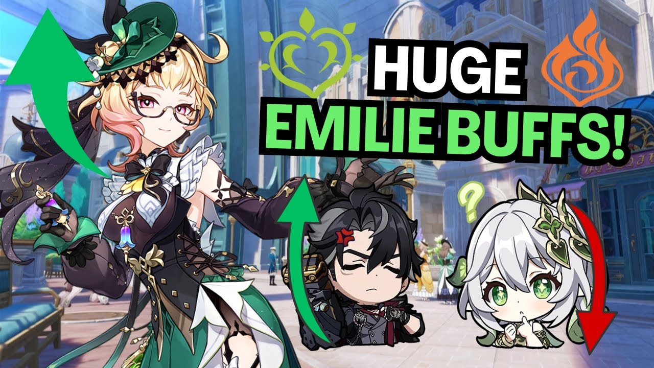 INSANE New Buffs for Emilie! Is She TOO STRONG Now? | Genshin Impact 4. ...