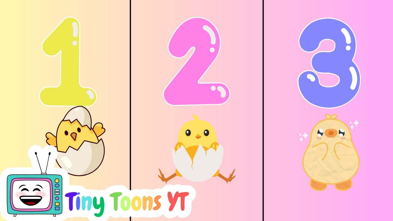 Tiny Toons - Numbers Song - Learn to Count from 1 to 10 | Nursery ...
