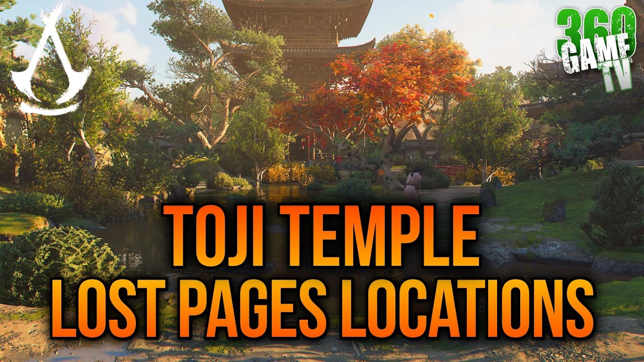 Assassin's Creed Shadows Toji Temple Lost Pages Locations Guide - AC ...