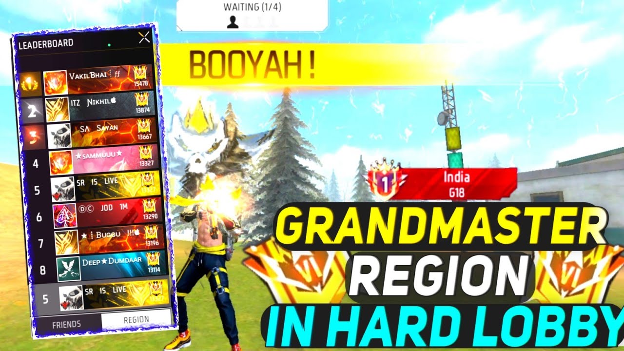 Road To Grandmaster season -35 !! Grandmaster Region top 5 🔥!! Duo Hard ...