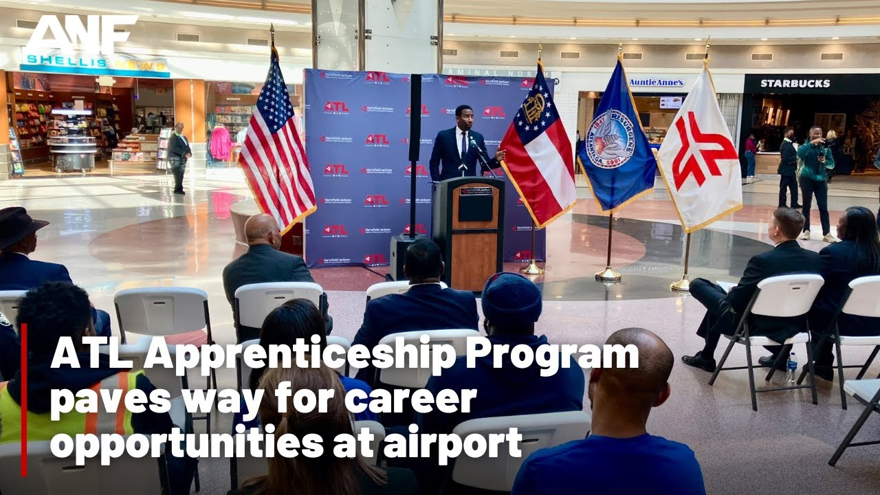ATL Apprenticeship Program paves way for career opportunities at airport - YouTube