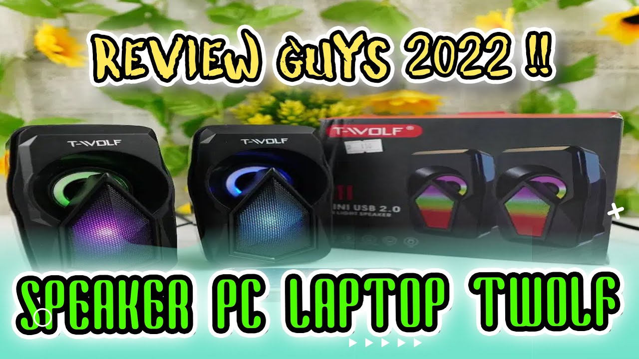 Speaker Pc Laptop Twolf S3 Black Edition Review - Adiy Musalam Review ...