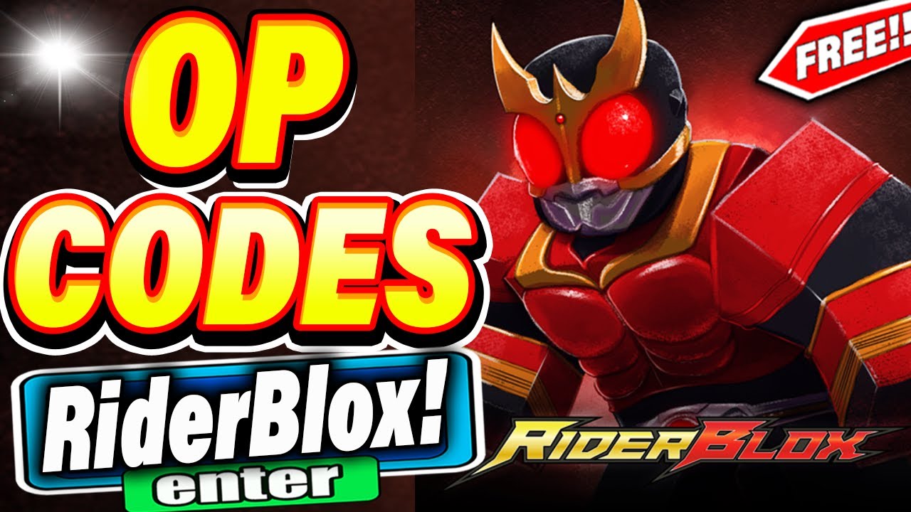 ALL NEW *SECRET CODES* IN ROBLOX RIDER BLOX (new codes in roblox Rider ...