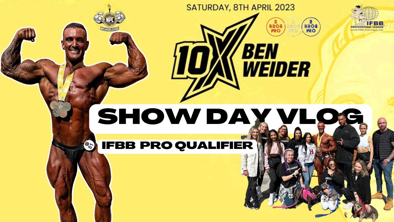 IFBB PRO QUALIFIER // SHOW DAY VLOG - YouTube