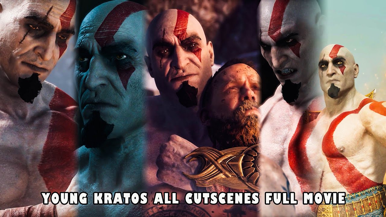 God of War 4 All Cutscenes Full Movie | Young Kratos | Secret Ending ...