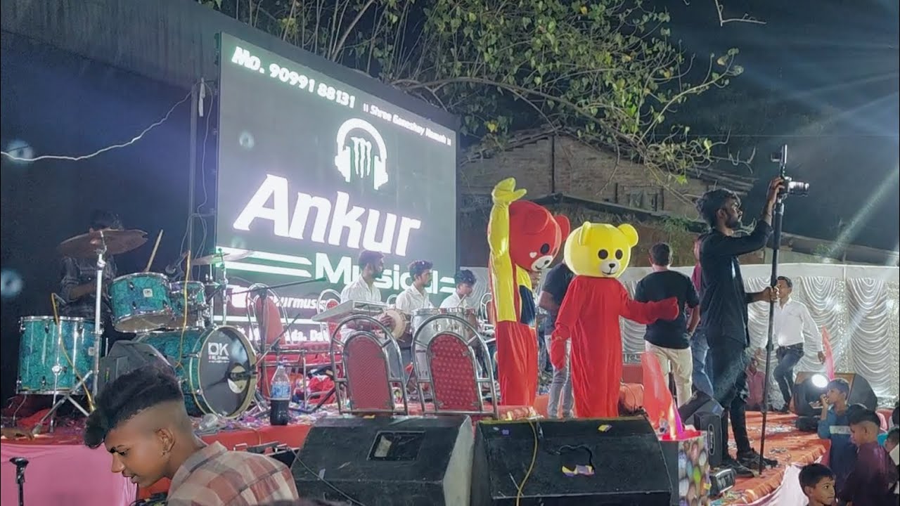 ASHISH SINGER ANKUR MUSICAL PARTY GJ TARPA NACHAY RA JAV AT-MALKHET ...