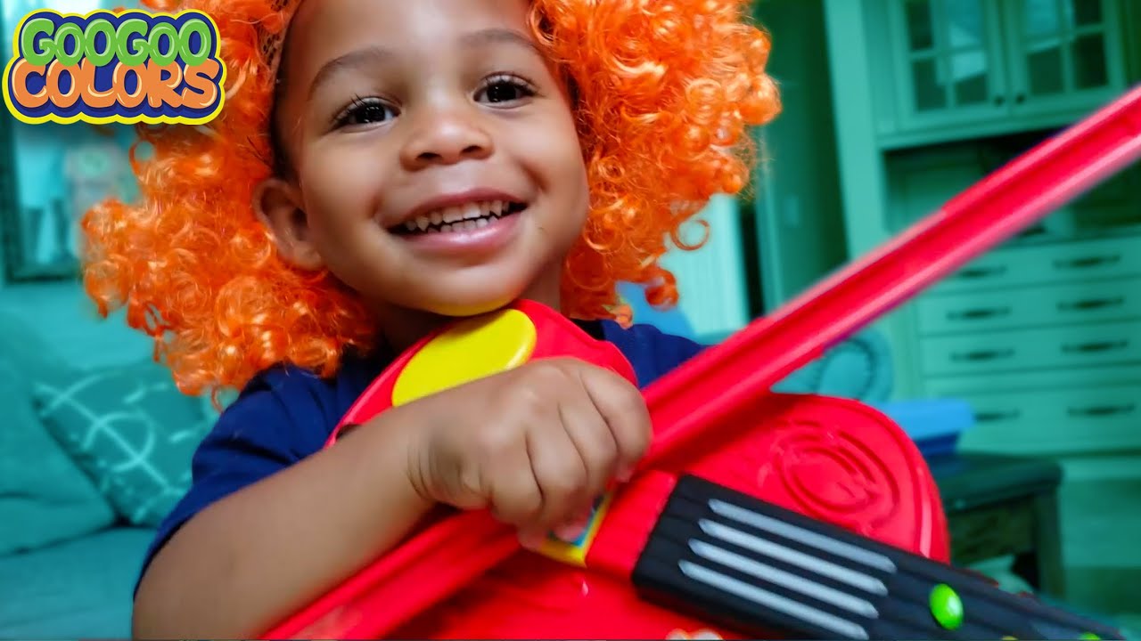 Goo Goo Colors Starts A Band! (Family Compilation) - YouTube