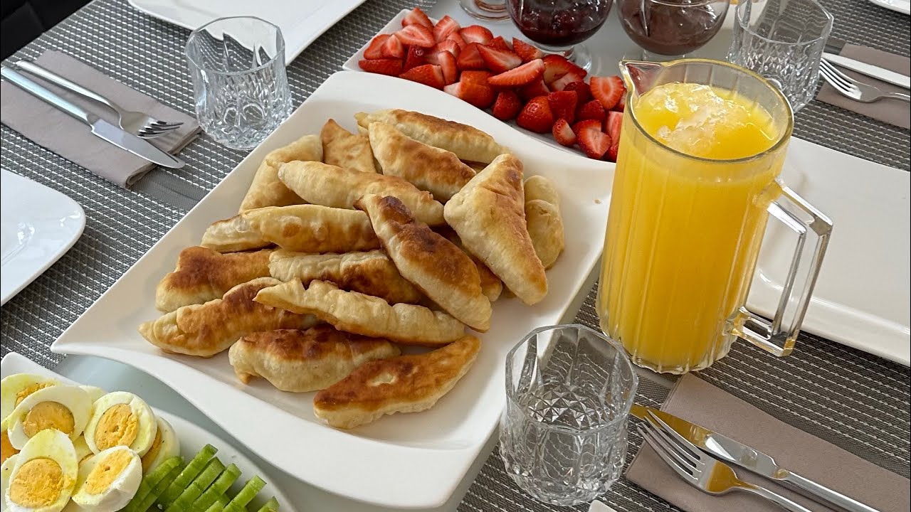 PETULLA pa Qumesht, pa Sod Buke dhe pa Majë//- Albanisches Frühstück ...