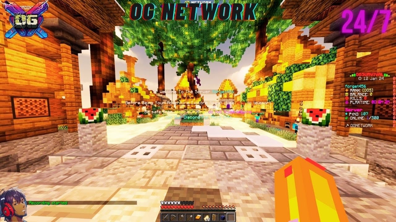 I created best Minecraft network SMP java+bedrock|Lifesteal,Bedwars ...