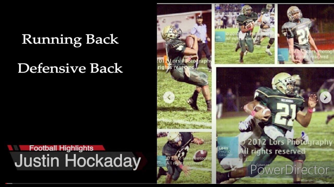 Justin Hockaday - Football Highlights - YouTube