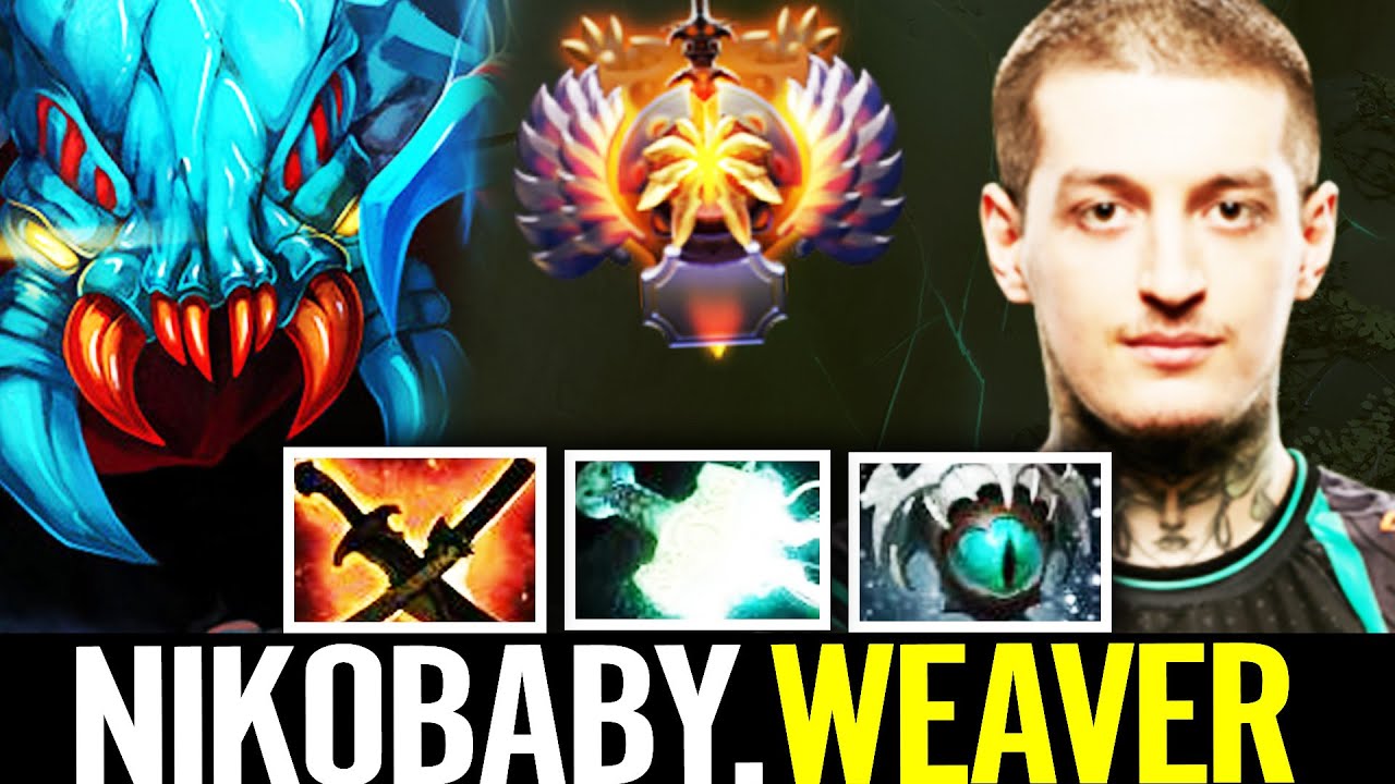 NIKOBABY Weaver [FULL GAMEPLAY] - Safelane Pro Guide | Dota 2 IMMORTAL ...