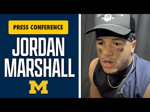 Jordan Marshall On MVP Performance, Michigan Win Over Alabama ...