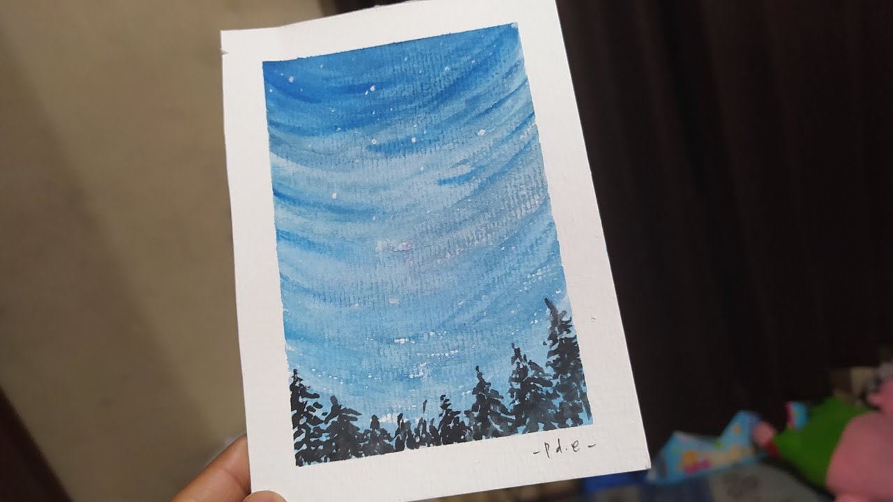 Melukis sambil direcokin bocil - ide melukis simple - paint with ...