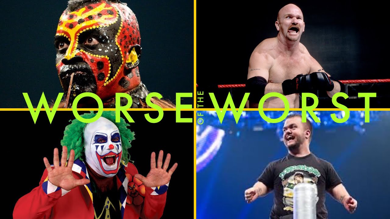 WWE WORST Wrestlers & Gimmicks - Episode 30 - YouTube