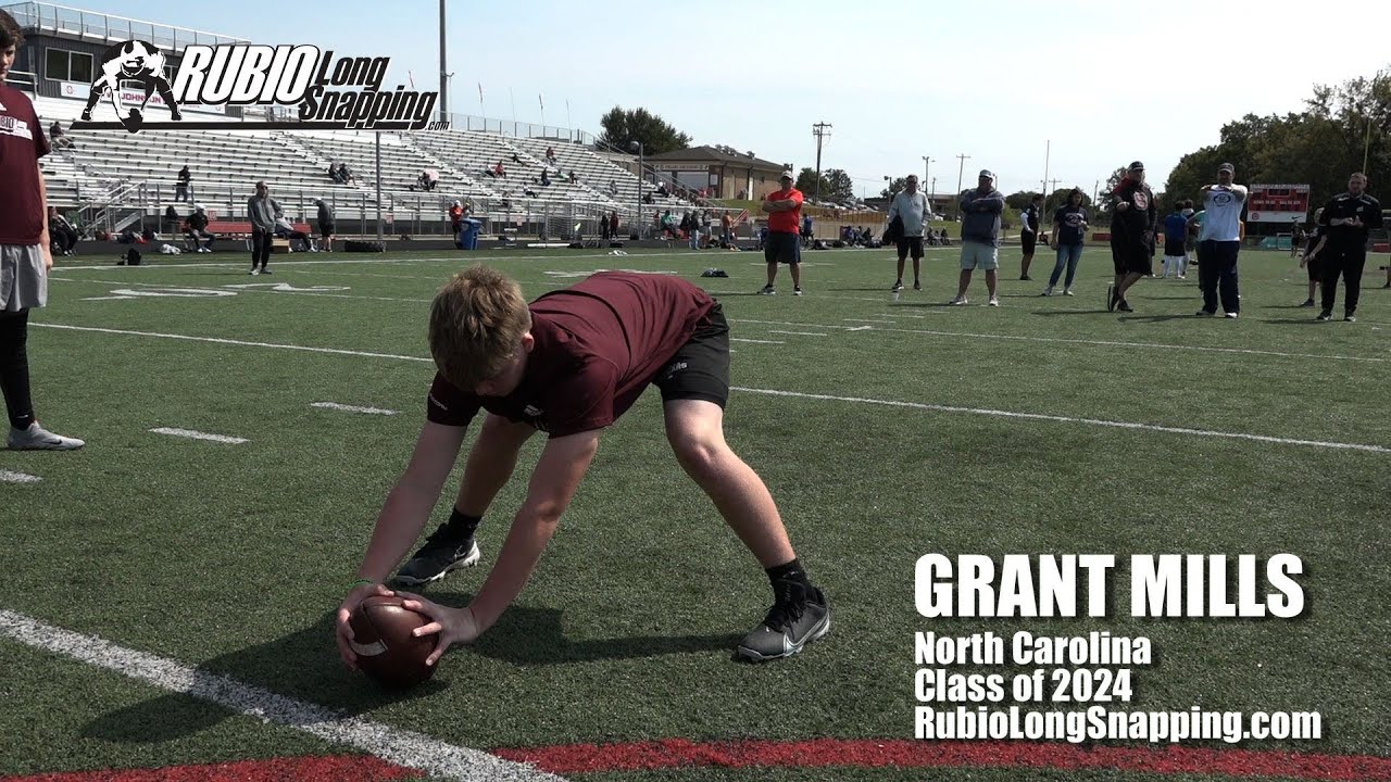 Grant Mills - Long Snapper - YouTube