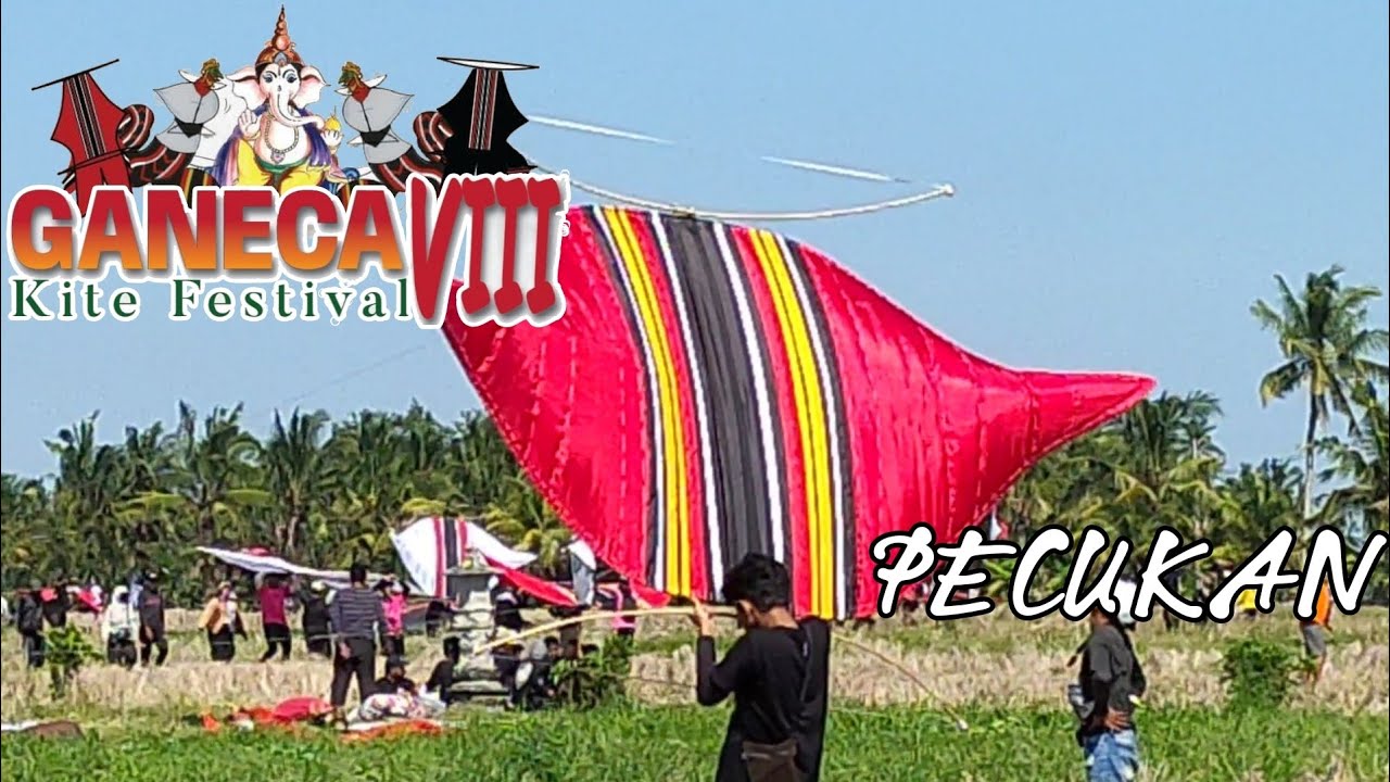 Lomba layang-layang Ganeca Kite Festival 2023 seri pecukan - YouTube