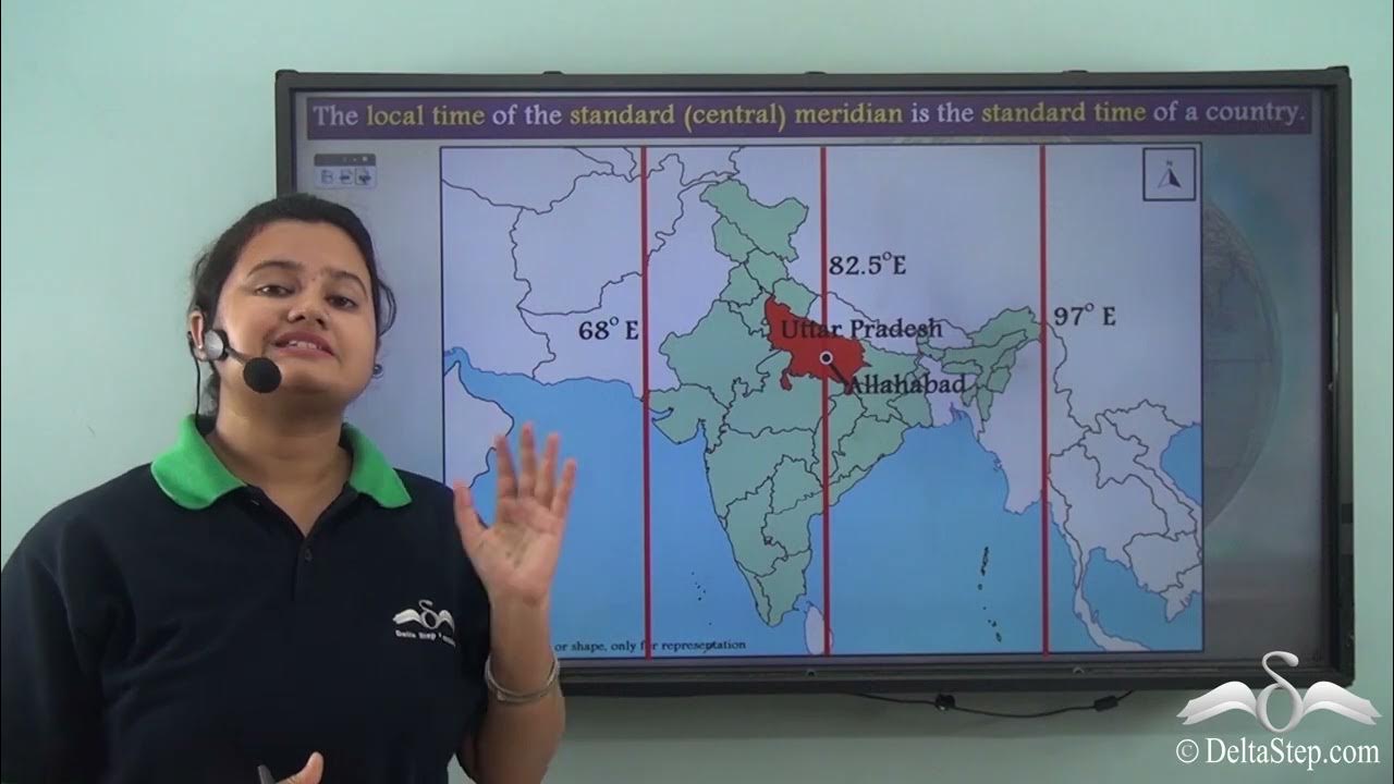 Relation between time and longitude | Time Zone | Class 6 | CBSE ...