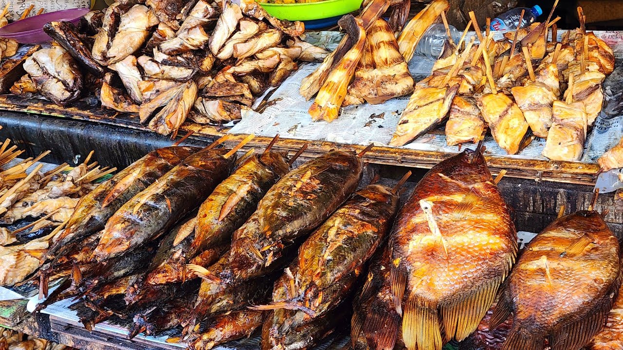 Kalap Di Pasar Ikan Asap Kenjeran, Surabaya #live - YouTube
