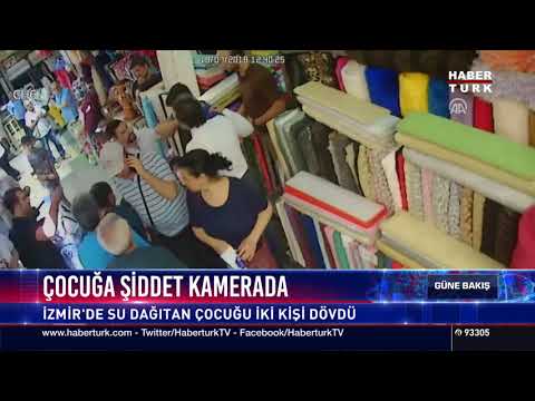 Çocuğa şiddet kamerada
