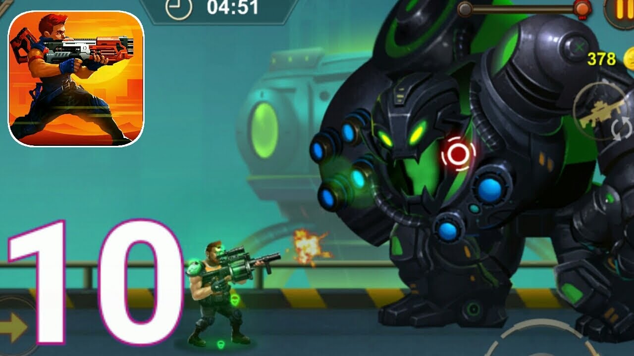 Metal Squad-(Gameplay 10)-Niveles Del 4-6 Al 4-8 - YouTube
