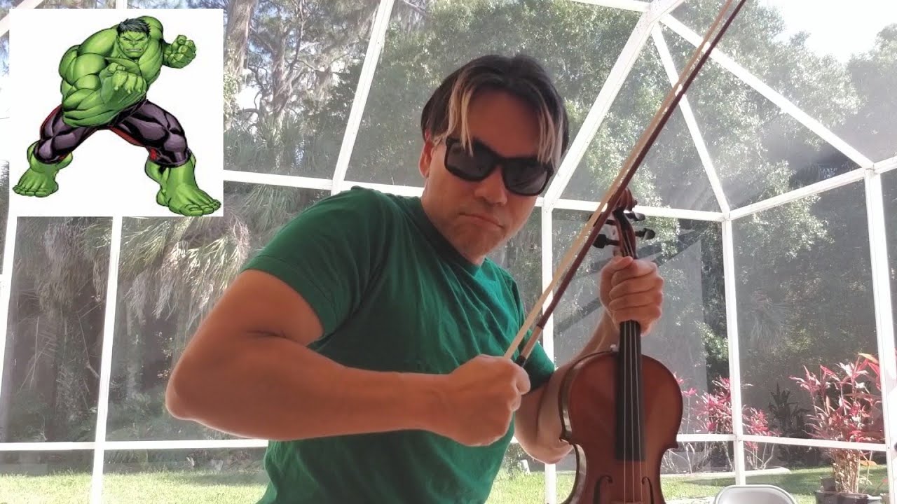 The Incredible Hulk "The Lonely Man" ~ Violin Cover ~ 1978 TV Series ...