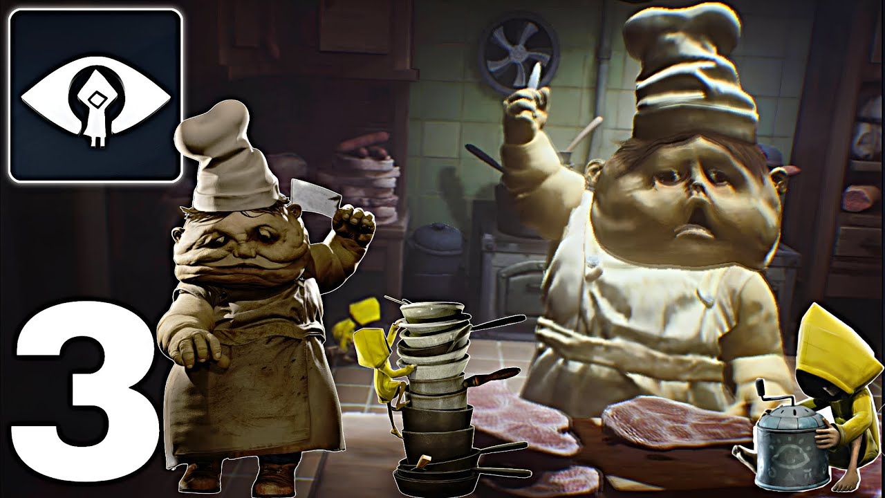 Little Nightmares Mobile - The evil fat butcher 😨 - Gameplay ...