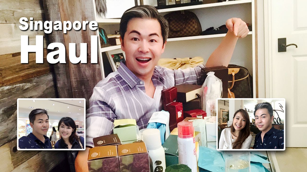 Singapore Haul with Rachel Hoe and Victoria Cheng - YouTube