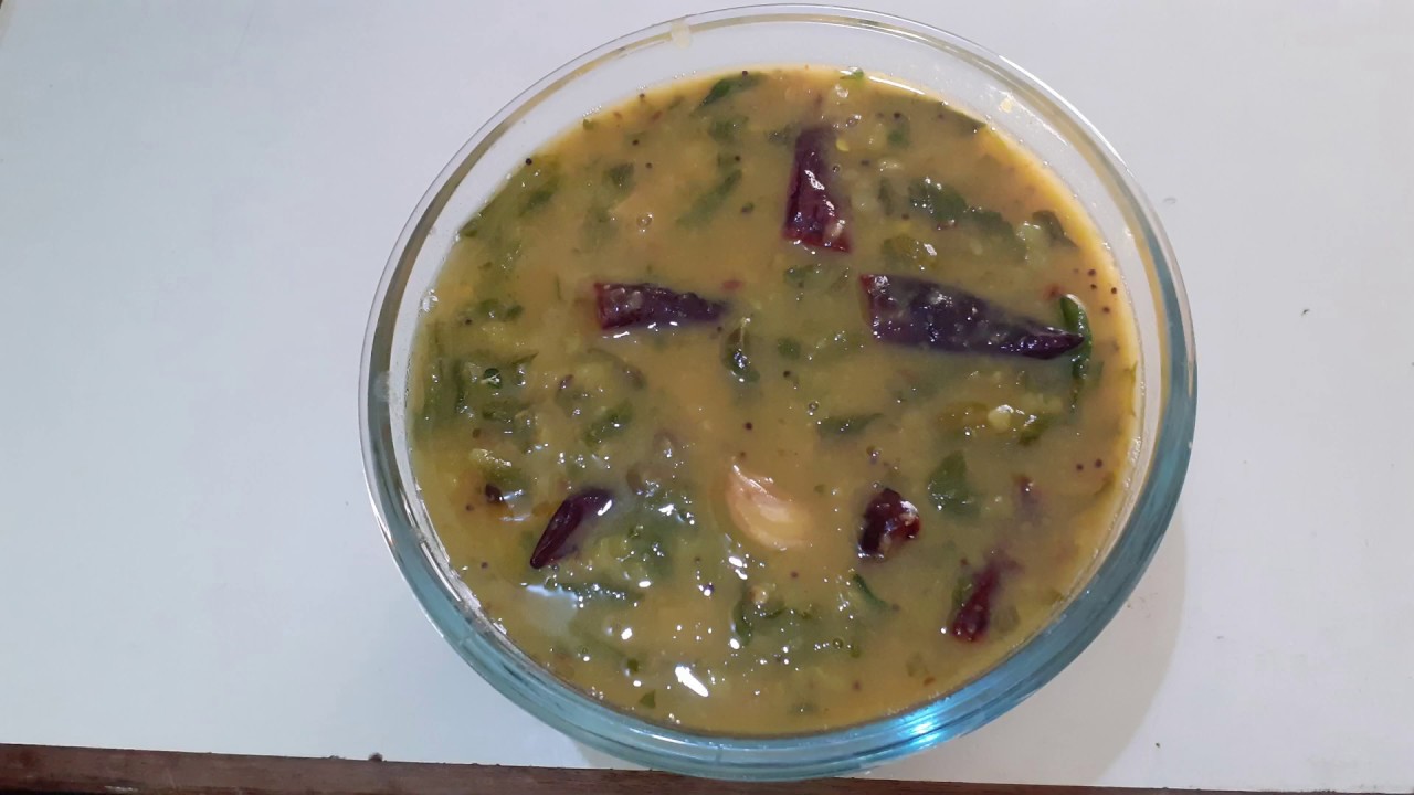 Dal Palak | Palakura Pappu | పాలకూర పప్పు | Spinach Pappu | Indian ...