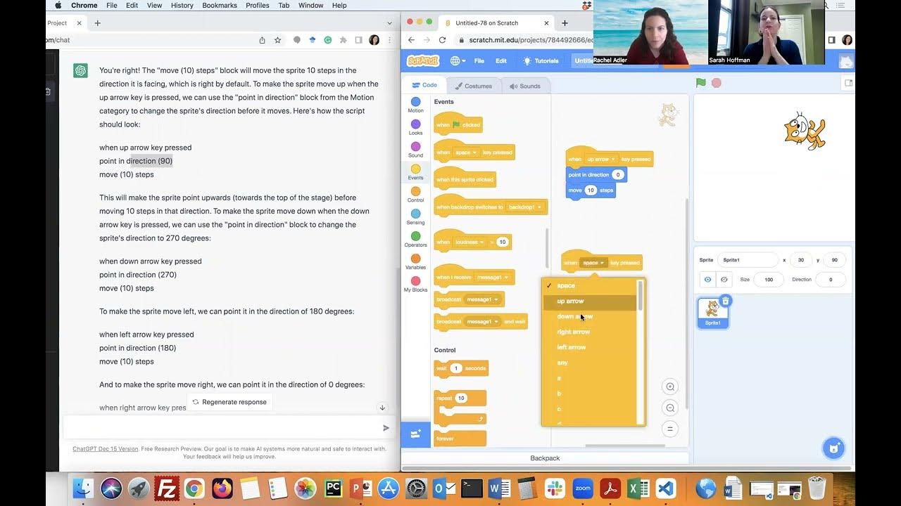 Using Chatgpt To Generate A Scratch Program Youtube