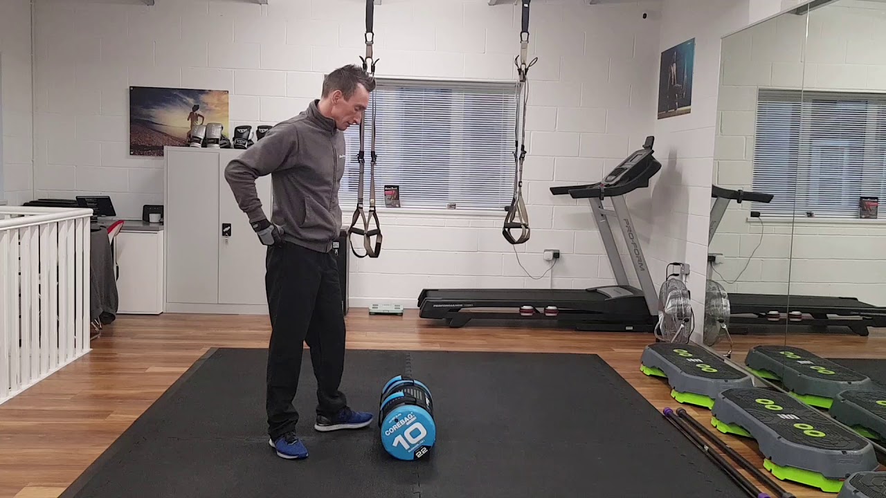 Powerbag squat - YouTube