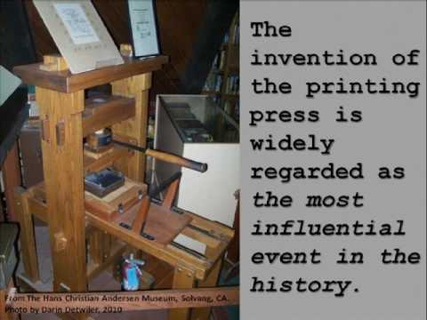 The Day I Invented the Printing Press - YouTube