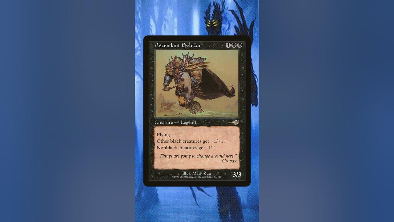 MTG: Ranking All Legends Day 446 | Ascendant Evincar #mtg - YouTube