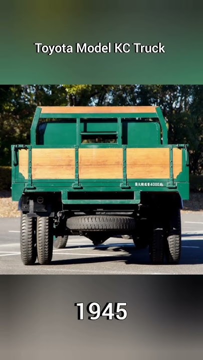 Toyota Model KC 1945 #classiccars #respect - YouTube