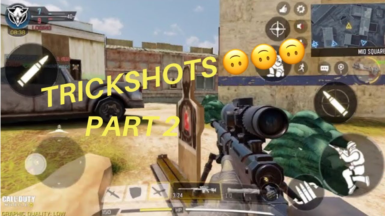 Call Of Duty Trickshot Montage part 2 - YouTube