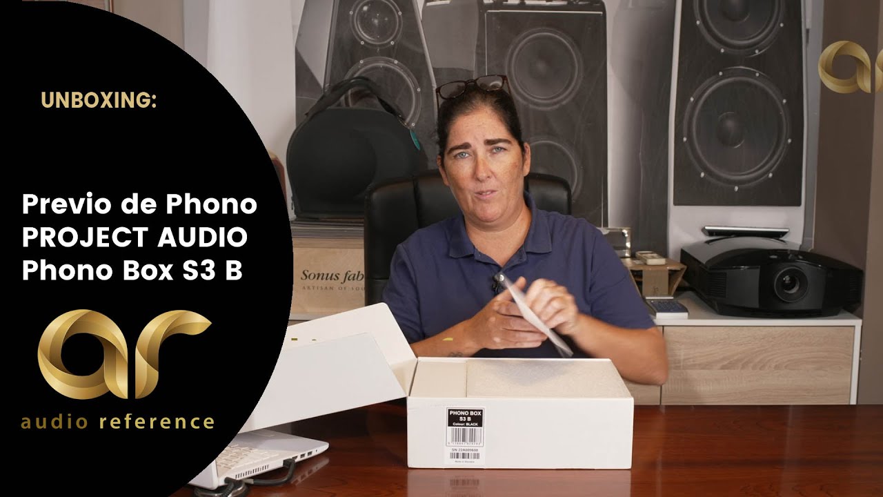 UNBOXING PREVIO DE PHONO PROJECT PHONO BOX S3 B [[ en español ]] - YouTube