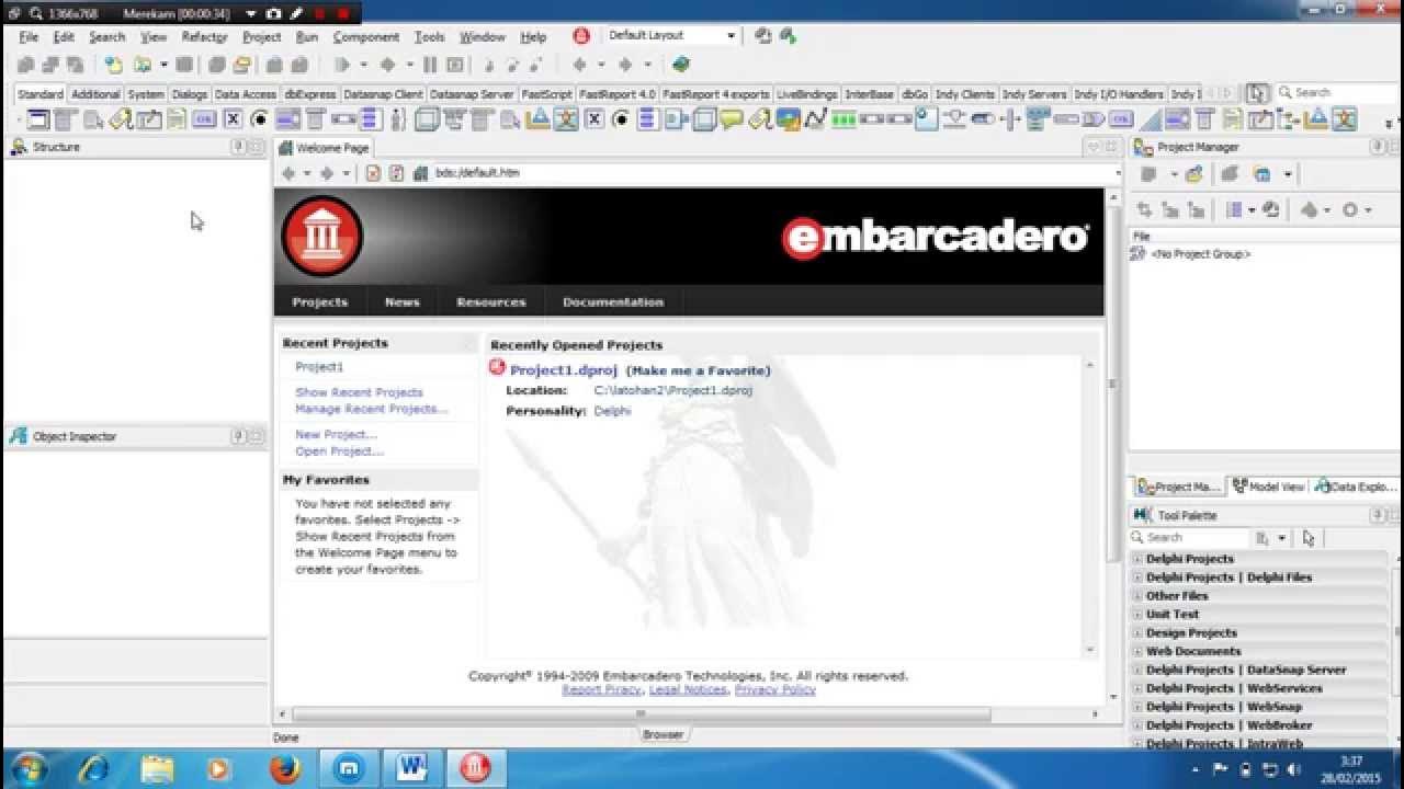 Delphi XE2 Color Animation Windows 8 - YouTube