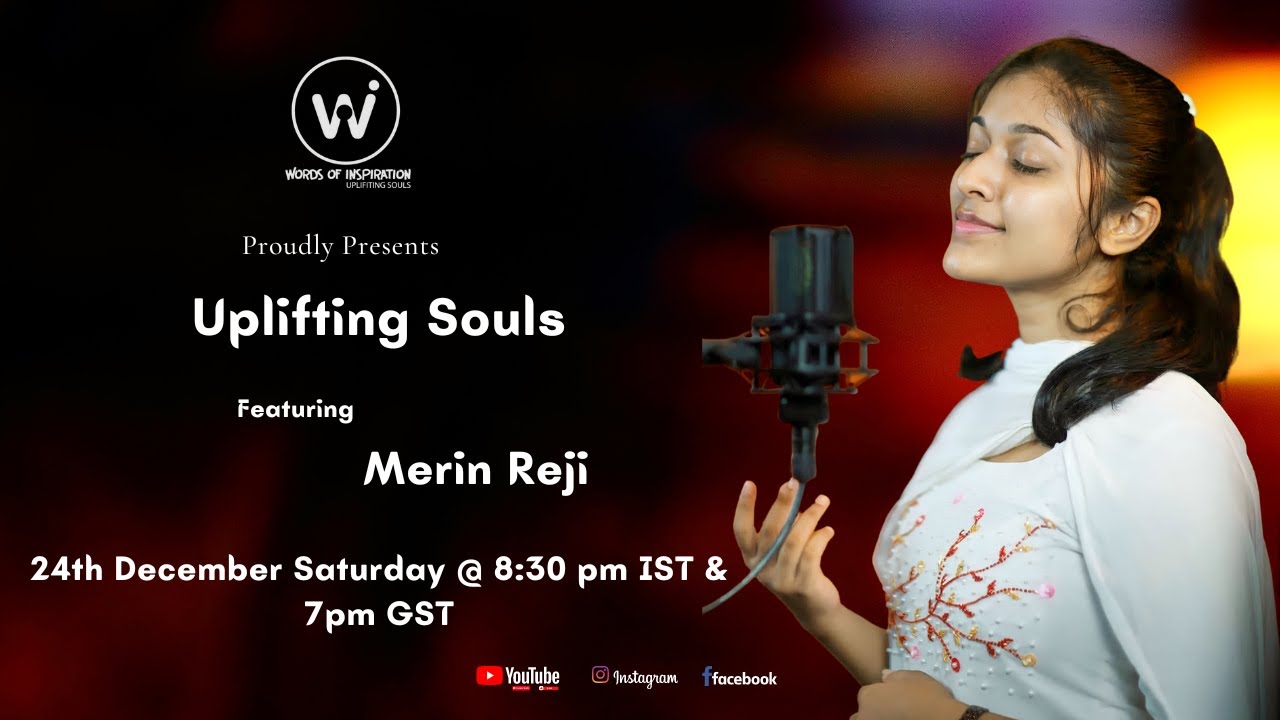 Uplifting Souls with Merin Reji on Words of Inspiration - YouTube