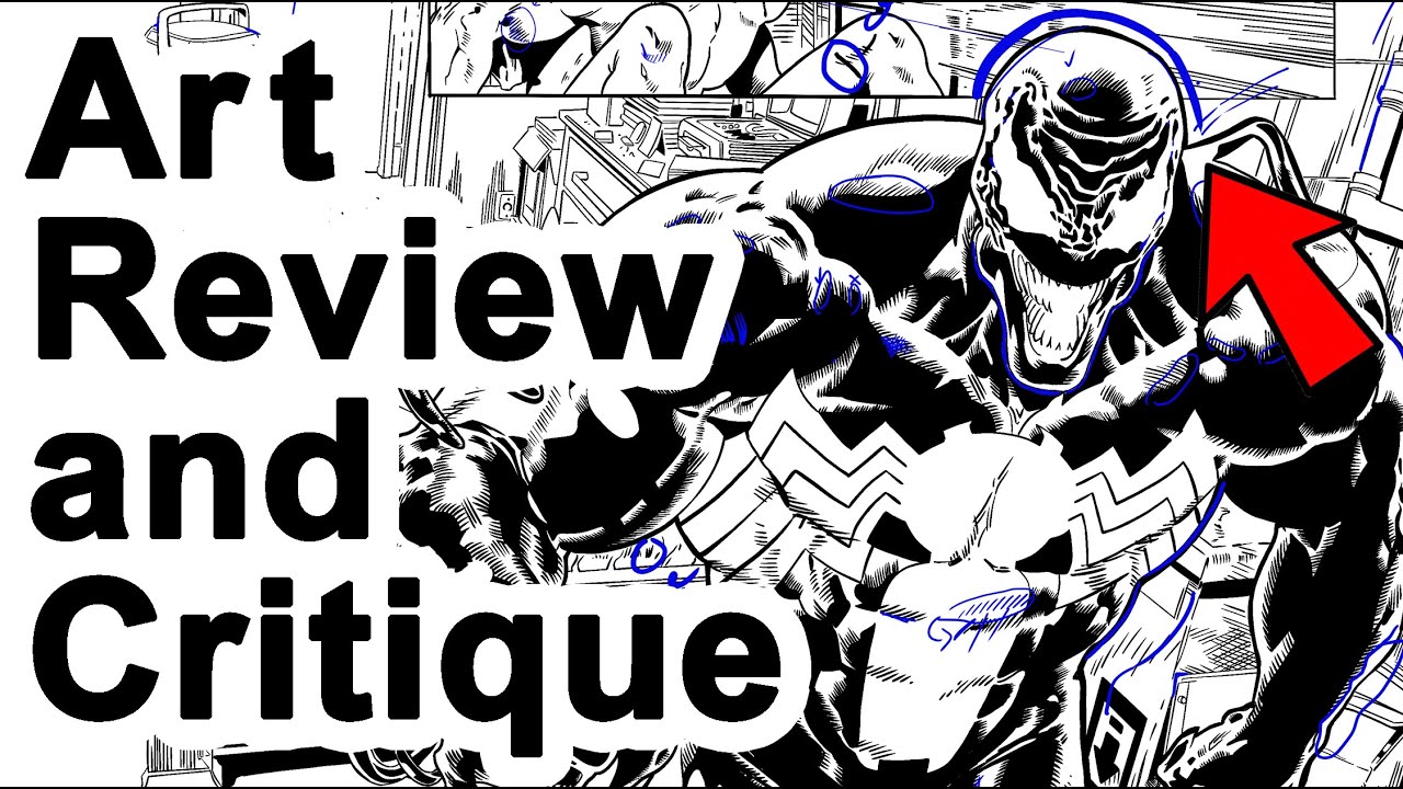 Art Review Critique (2) by Professional Comic Book Artist MARVEL Comics ...