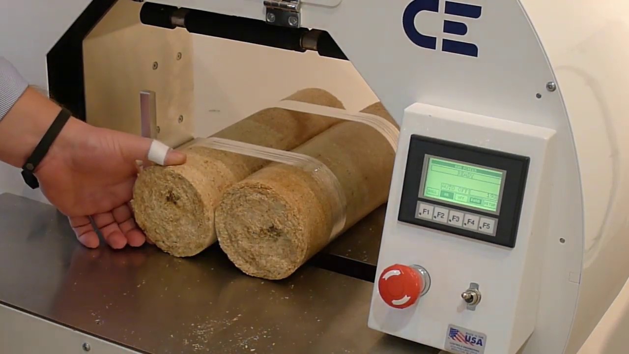 MPT-17 Banding Fire Logs. Spiral Wrap and Bands - YouTube