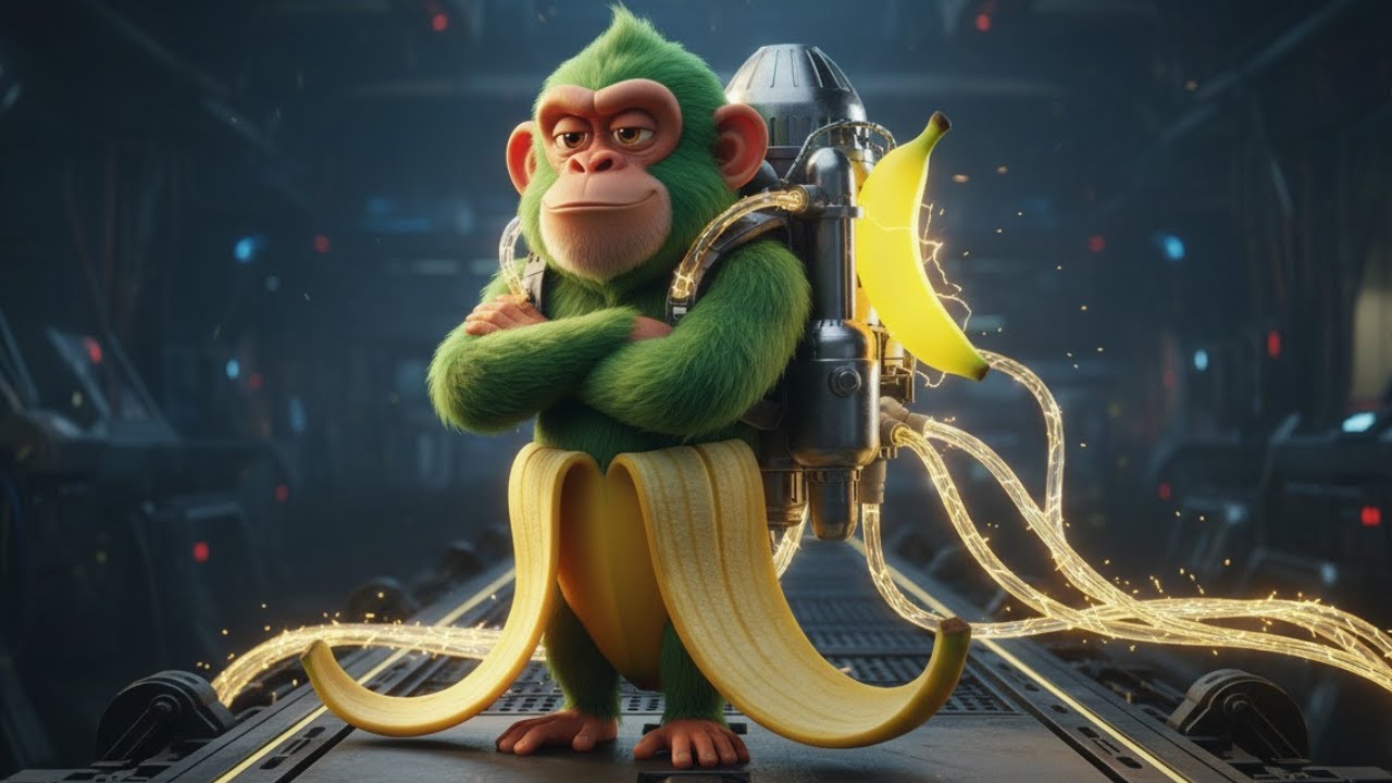 Monkey Jetpack Test Flight 🚀🐒 | Chimpanzinibananini’s Banana-Powered ...