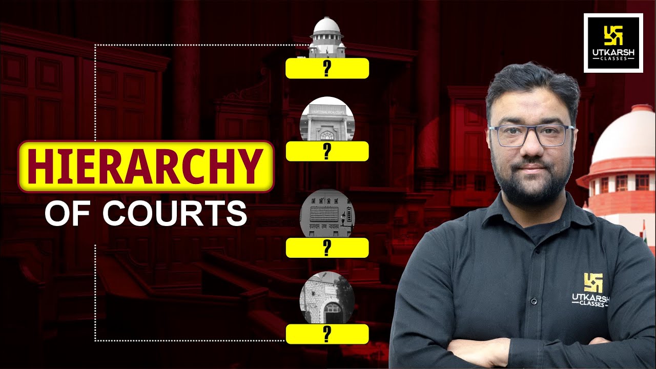 Hierarchy of Courts | For All Judiciary Exams | Utkarsh Law Classes ...