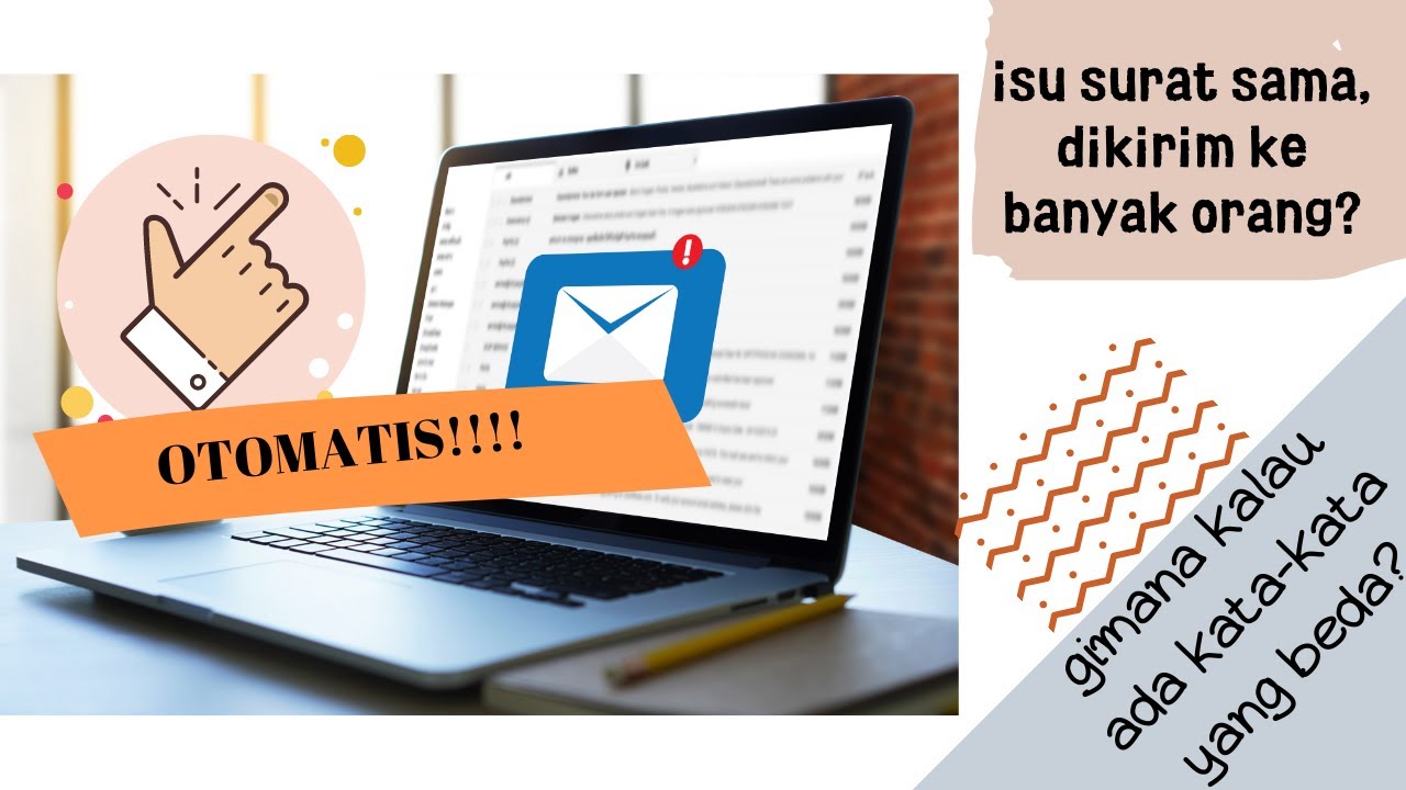 Tutorial Membuat Template Surat Otomatis Terkirim ke Email - YouTube