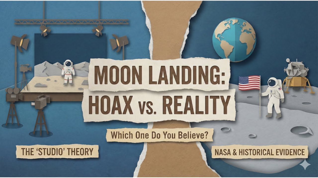 Fake Moon Landing? Debunking the Ultimate Conspiracy Theory! 🚀 - YouTube