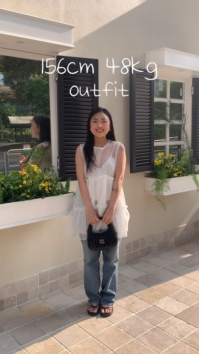 156cm 48kg OOTD 🤍#키작녀 #키작녀아웃핏 인스타 @gaeng__jjang#글로니 #미우미우 #도매브랜드 #헤이쥬쥬 #파운더스쇼룸 - YouTube